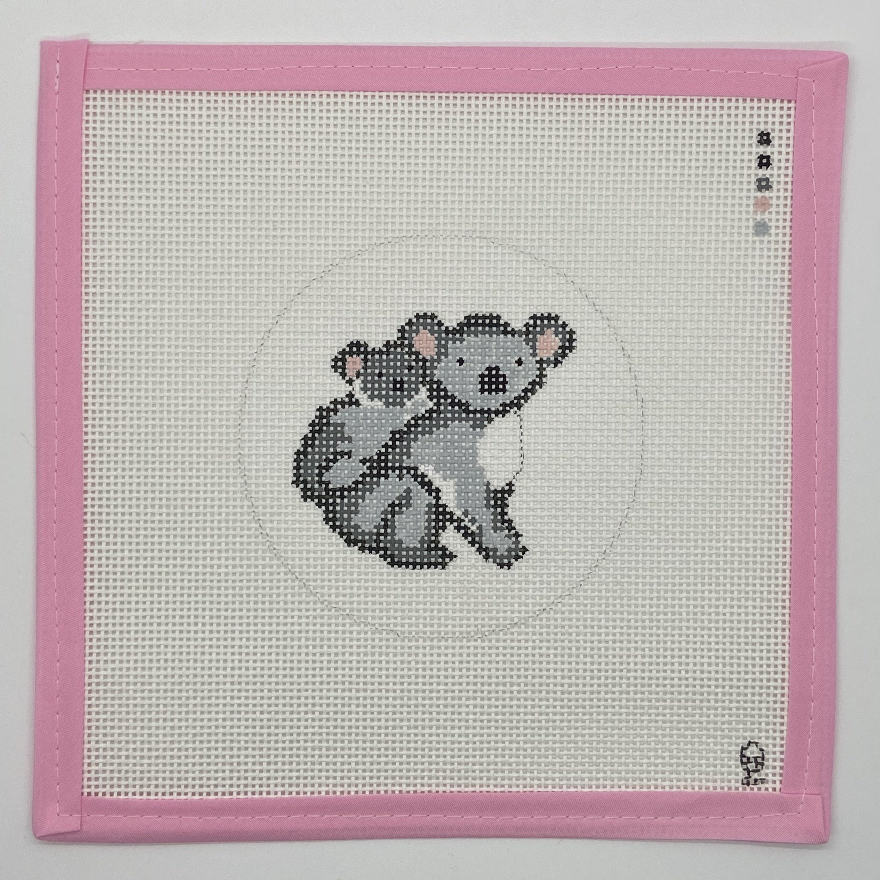 Cuddly Koalas Needlepoint Canvas – Oz Needle and Thread